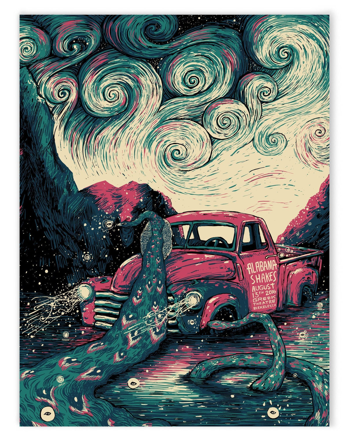 Alabama Shakes Berkeley Night 2 (AP Regular Edition of 25) – James R ...